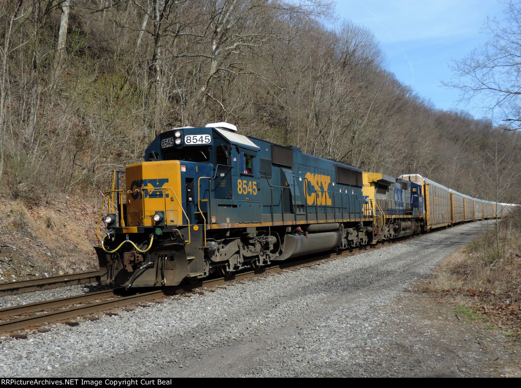 CSX 8545 and 9003